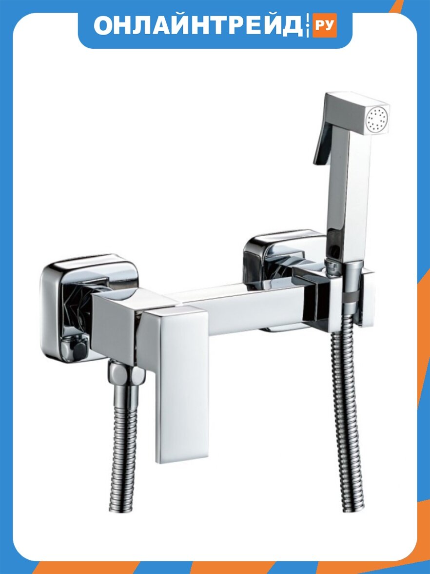 Смеситель для биде Haiba HB5513, латунь, хром