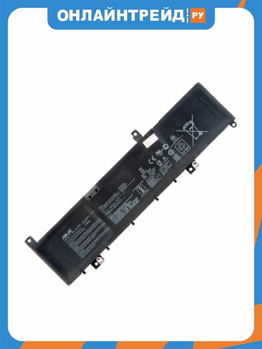 Аккумулятор для ноутбука Rocknparts для Asus N580VD, M580VD, 47Wh, 11.49V 691546