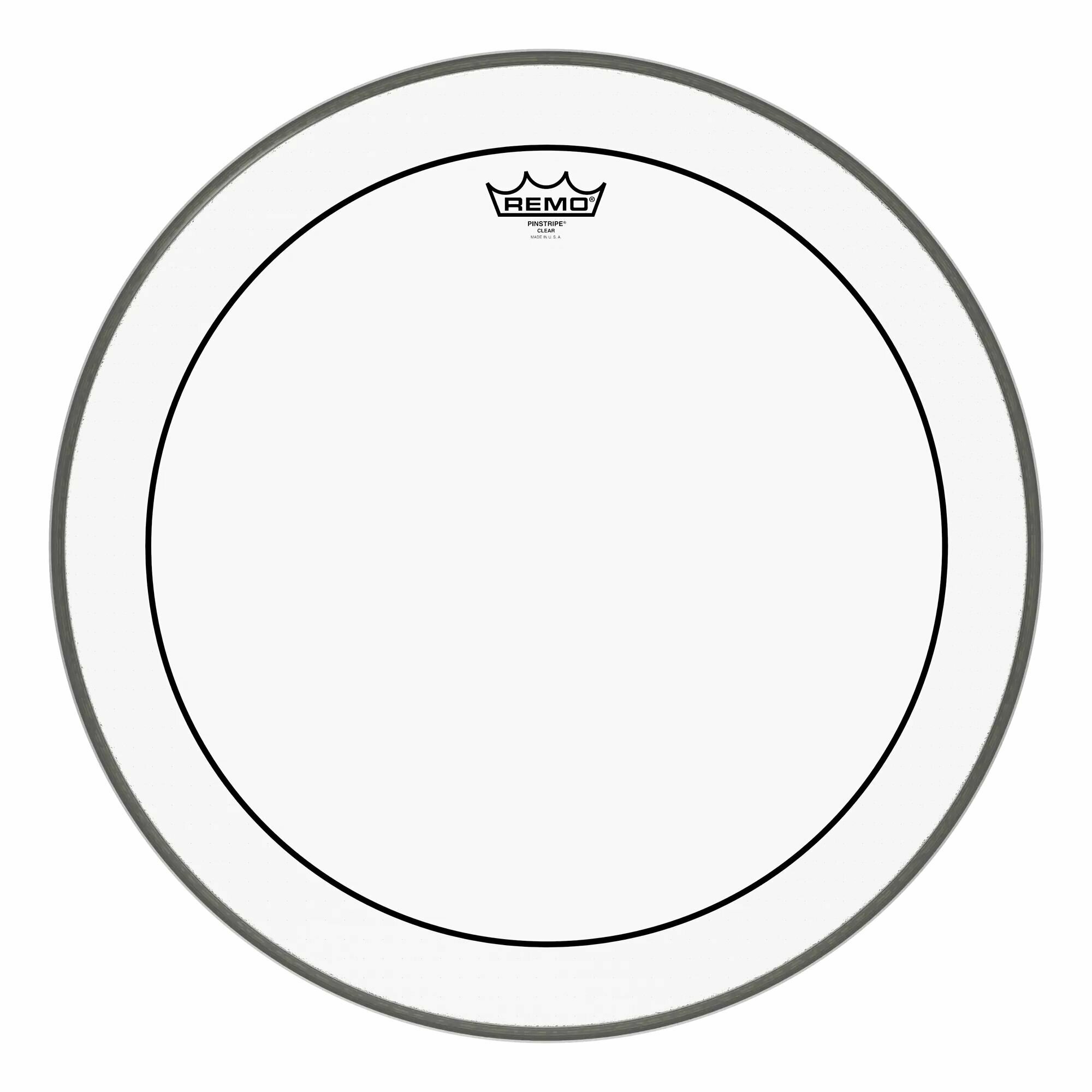 Пластик для барабана Remo 20" Pinstripe Clear
