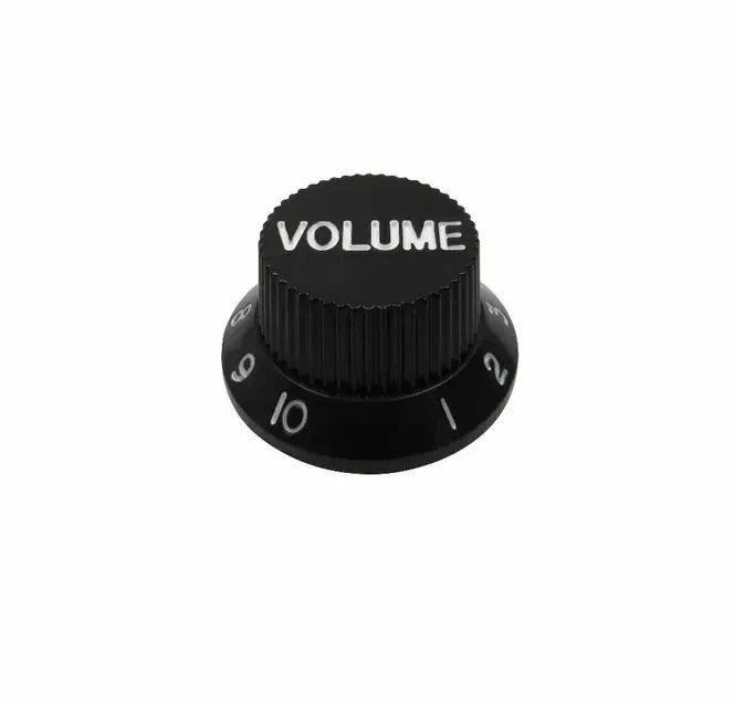Ручка потенциометра для гитары FLEOR M00094-6 Black