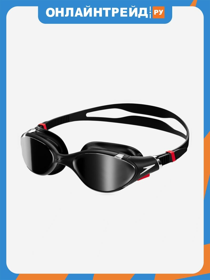 Очки для плавания Speedo Adult swimming goggles, black/silver
