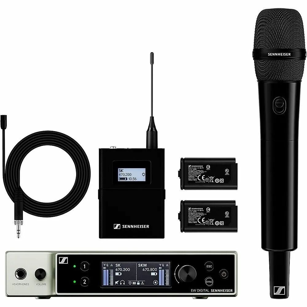 Микрофонная радиосистема Sennheiser EW-DX MKE 2/835-S Set Q1-9