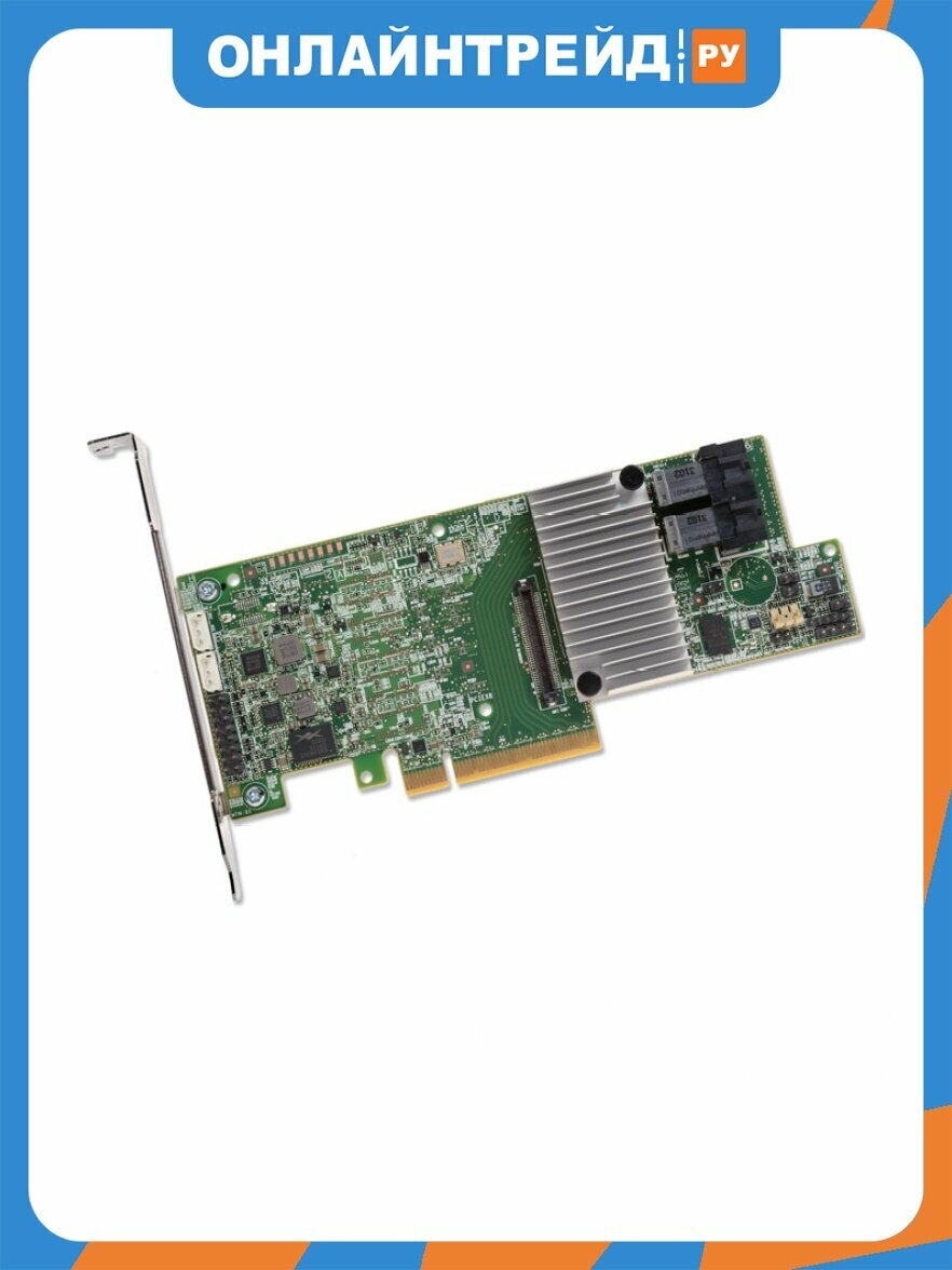 Контроллер Broadcom MegaRAID SAS 9361-8i SNGL 1Gb PCI-E, 8-port int 12Gb/s, SAS/SATA (05-25420-08/LSI00417)