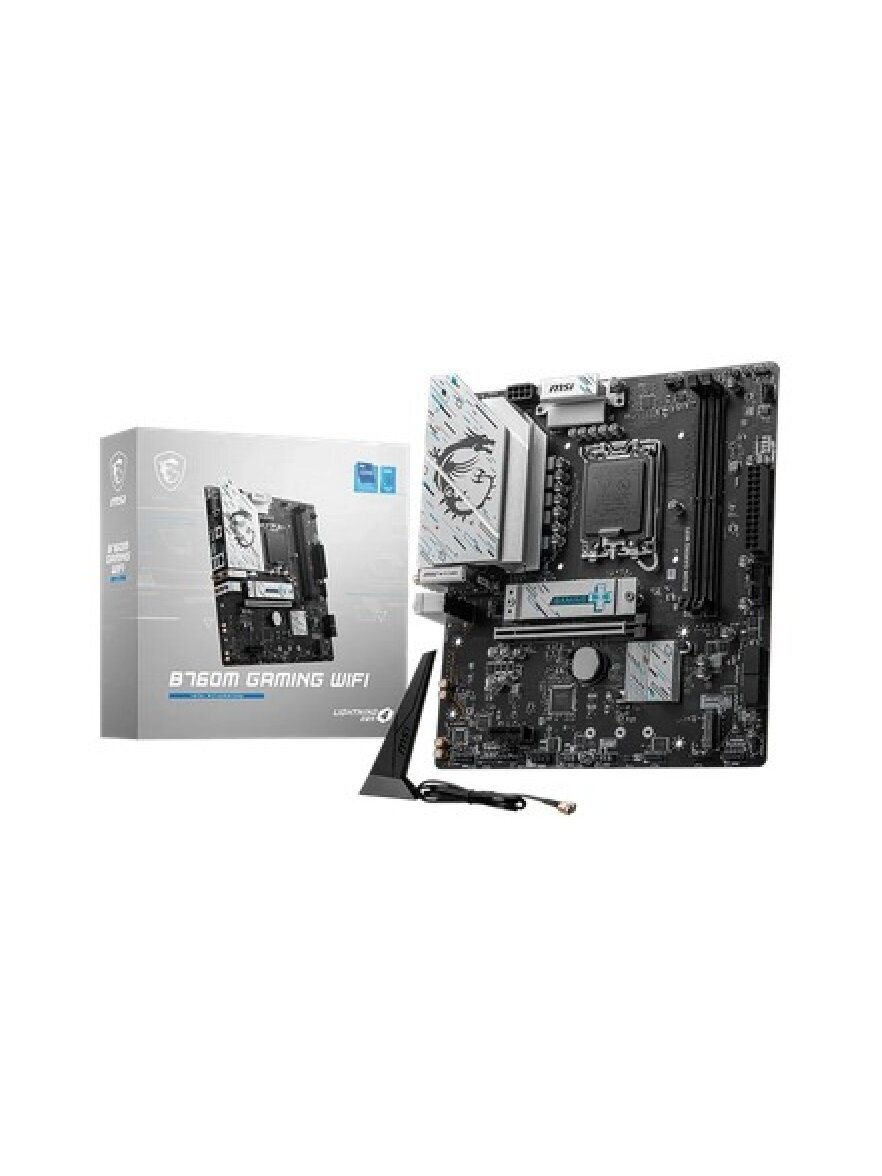 Материнская плата Msi B760M GAMING WIFI (LGA1700, ATX)