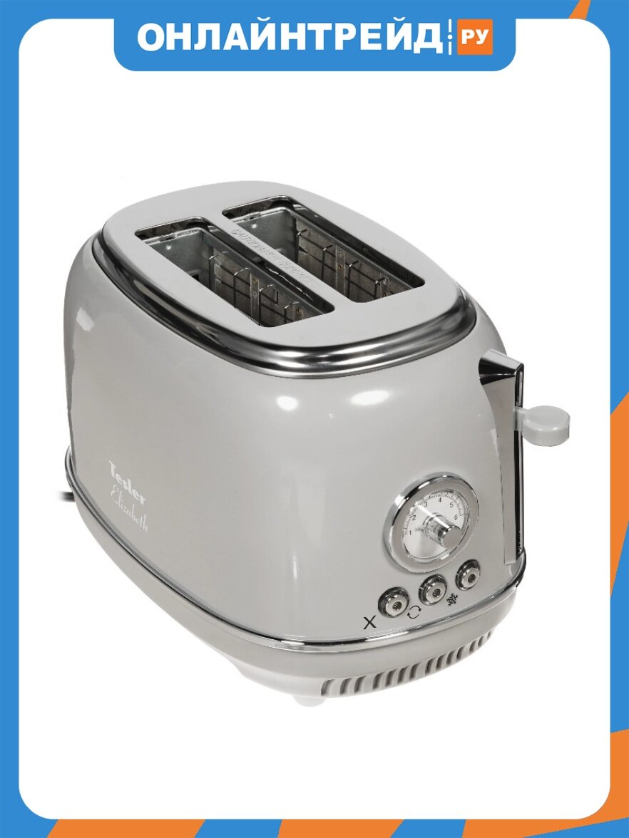 Тостер Tesler TT-245 SAND GREY