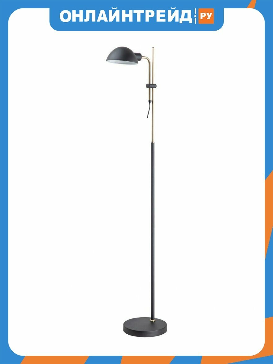 Торшер Arte Lamp Zetta A7055PN-1BK