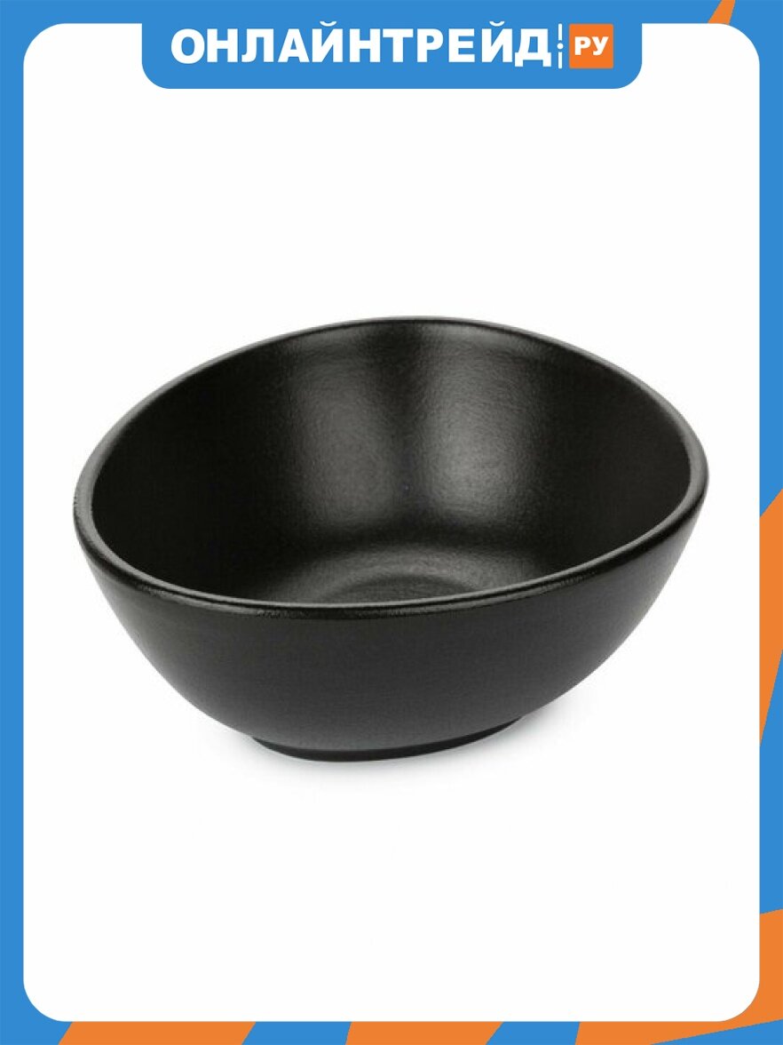 Салатник Domenik ROCK BLACK DM8024, 16 см