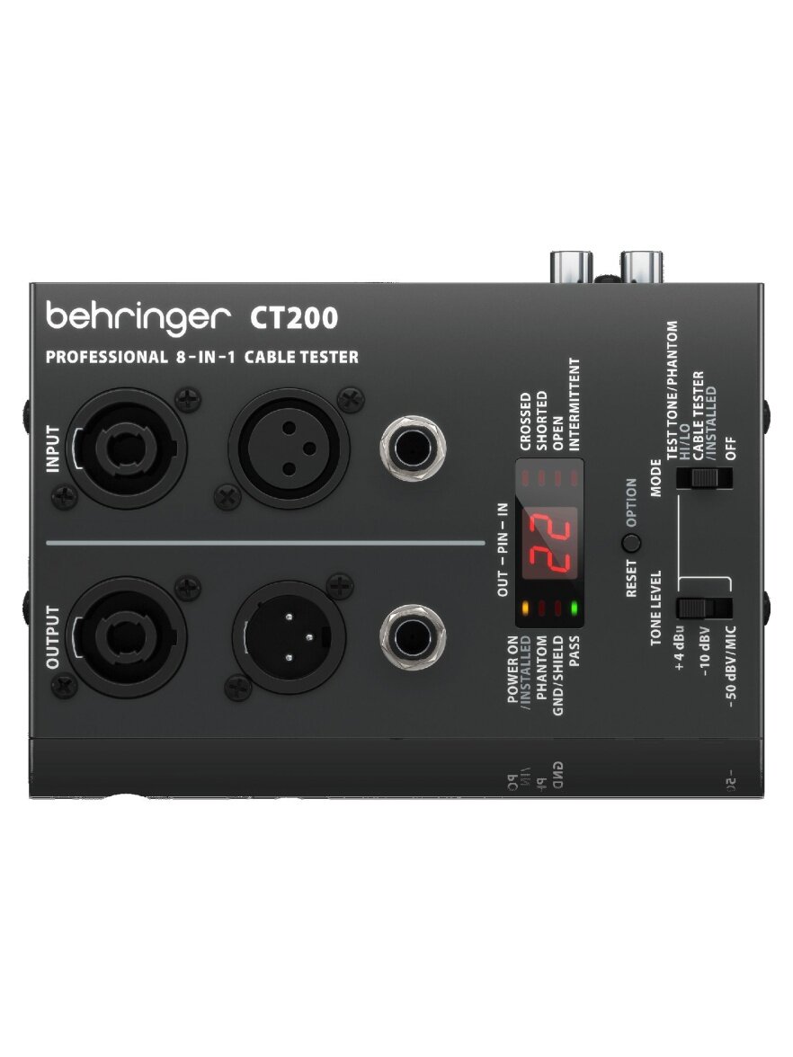 Тестер кабелей Behringer CT200 — фото 1