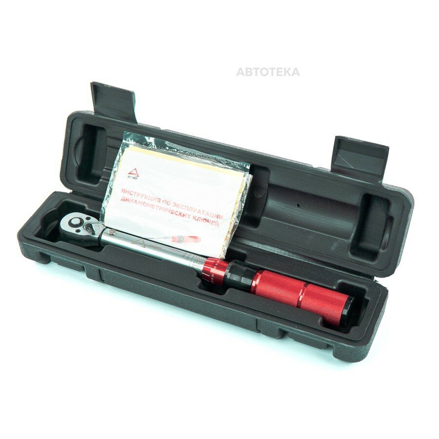 Ключ динамометрический 1/4 5-25 Нм 72 зуба в кейсе ARNEZI R7300141 ARNEZI R7300141