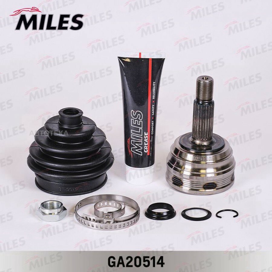ШРУС VW GOLF II-III/PASSAT III/CADDY II 1.0-1.9SDI 80-03 нар. MILES GA20514