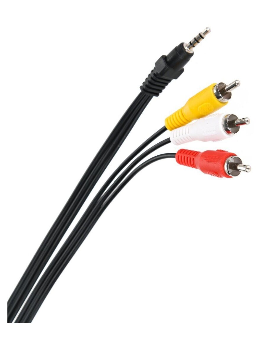 Кабель Telecom 3.5 Jack (M)/3 RCA (M) — фото 1