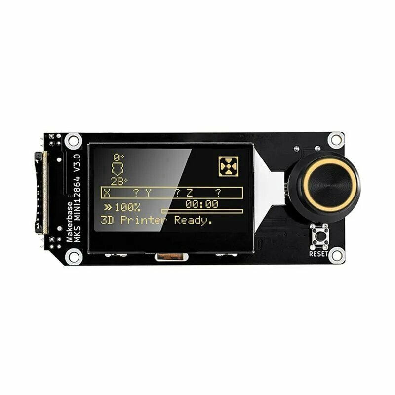 Для Makerbase MKS MINI12864 V3 вставьте SD-карту, ЖК-дисплей, смарт-дисплей, детали 3D-принтера MKS SKR VORON Mini 12864