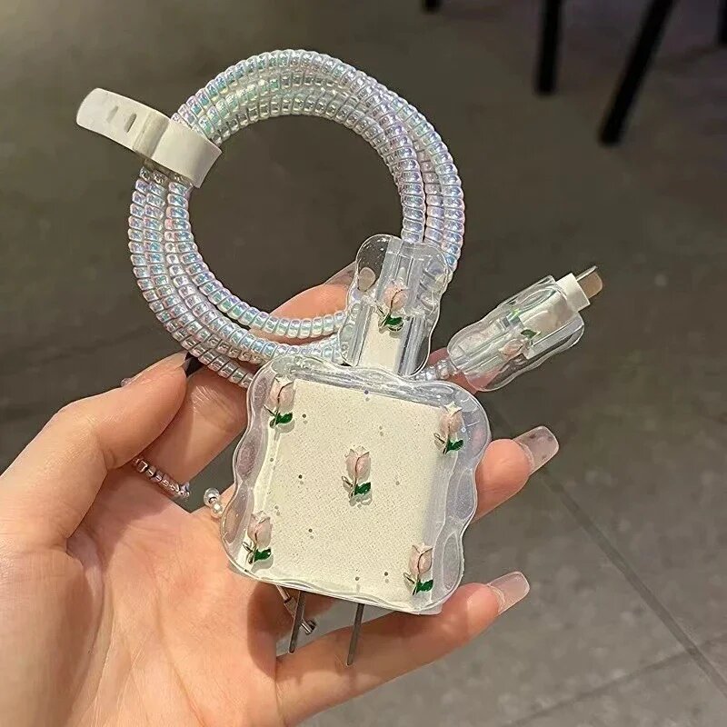Kawaii Bow зарядный кабель для iPhone 2