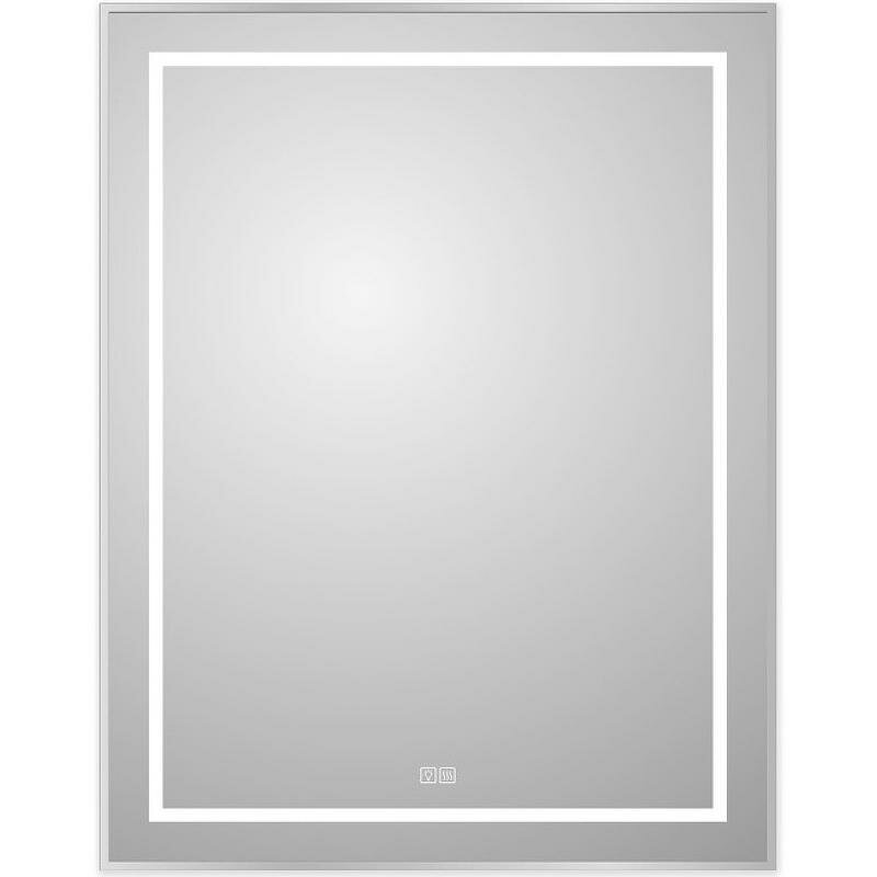 Зеркало BelBagno Kraft 70 SPC-KRAFT-700-900-LED-TCH-WARM с подсветкой Сатин с сенсорным выключателем и подогревом