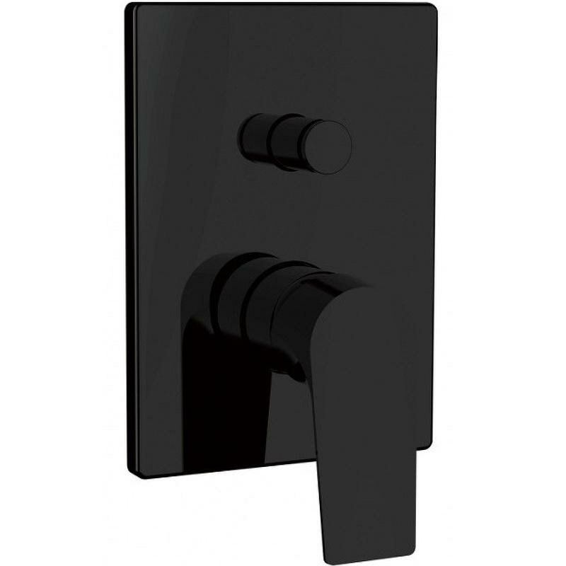 Смеситель для душа Aquanet Static AF330-51B 261824 Черный матовый