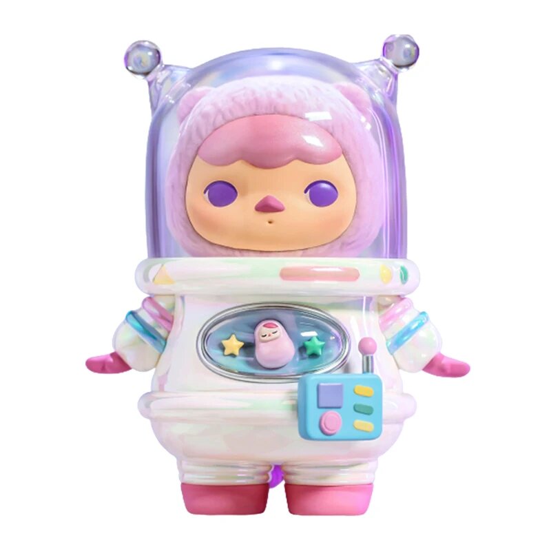 POP MART PUCKY Planet EXPLORER-фигурка космоса, кошки, астронавта, подарок на день рождения, экшн-игрушка