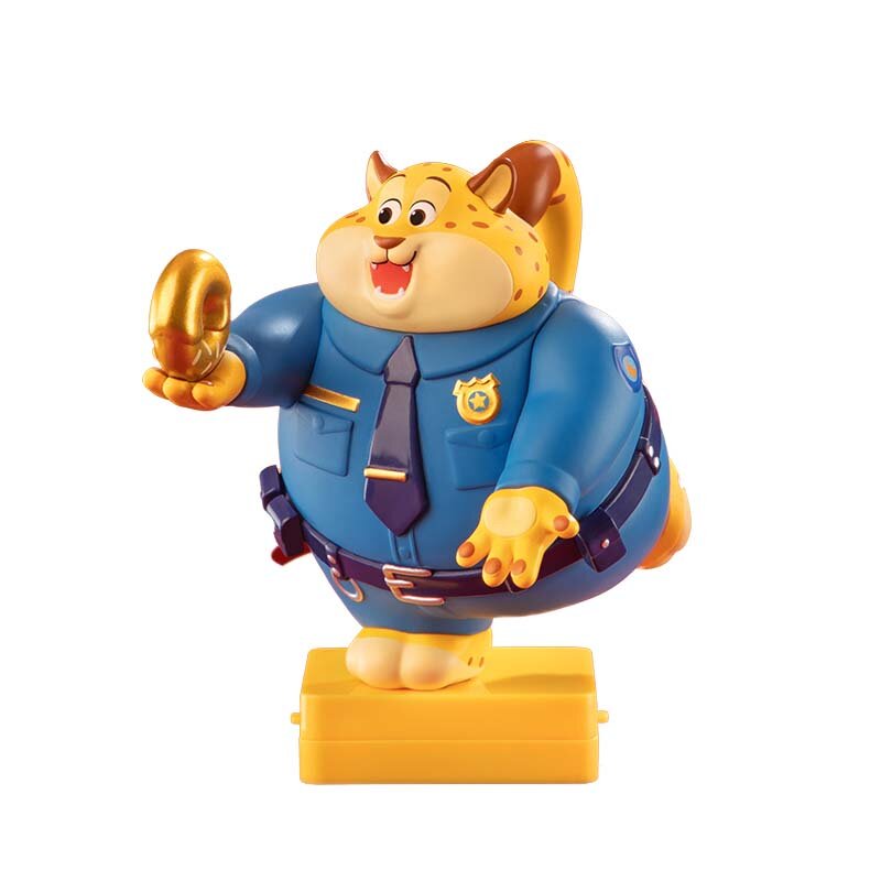 Набор коллекционных фигурок-сюрпризов унисекс TOP TOY x Disney Zootopia, Confirmed-Suddenly-Leopard-Rich (Open)
