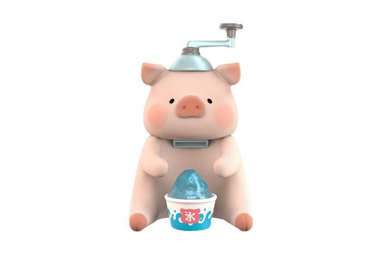 52TOYS Lulu Piggy Банка Свинка, коллекция Sunshine Party, коробка-сюрприз
