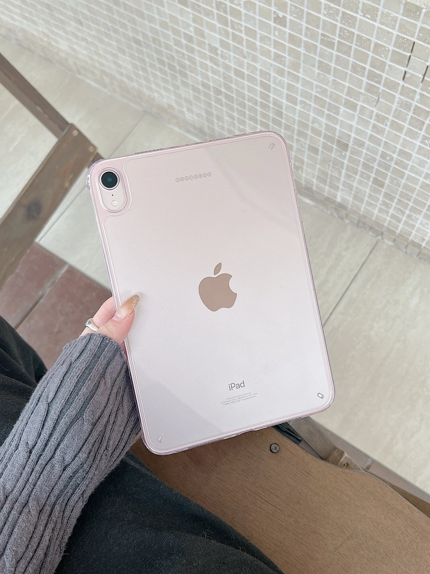 Розовый чехол для iPad Air 11 (A16)