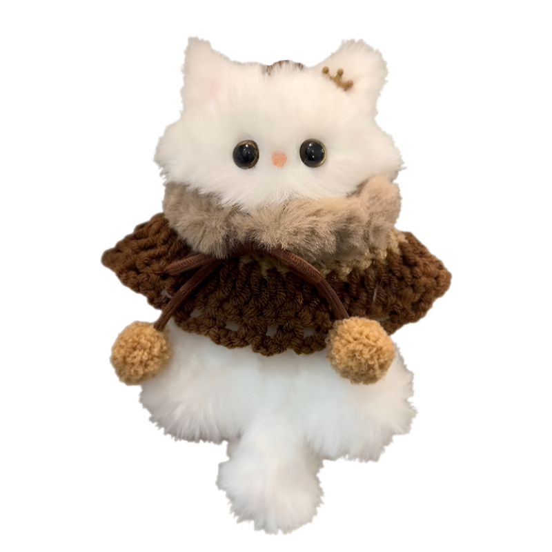 Набор для рукоделия унисекс JIUFEN White Cape Cat Material Bag
