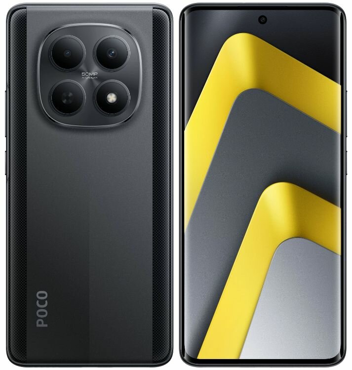 Xiaomi Смартфон Poco M8 Global 8/512 ГБ, Nano-SIM, черный