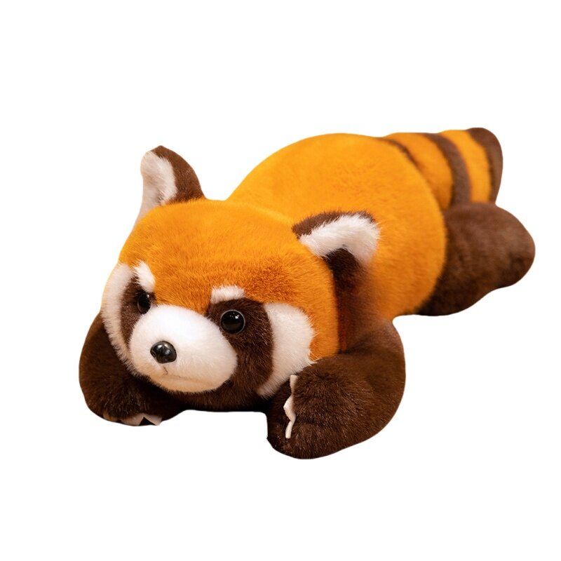 Плюшевая игрушка унисекс Tak Bebe, Lying Raccoon Pose, 60CM EU