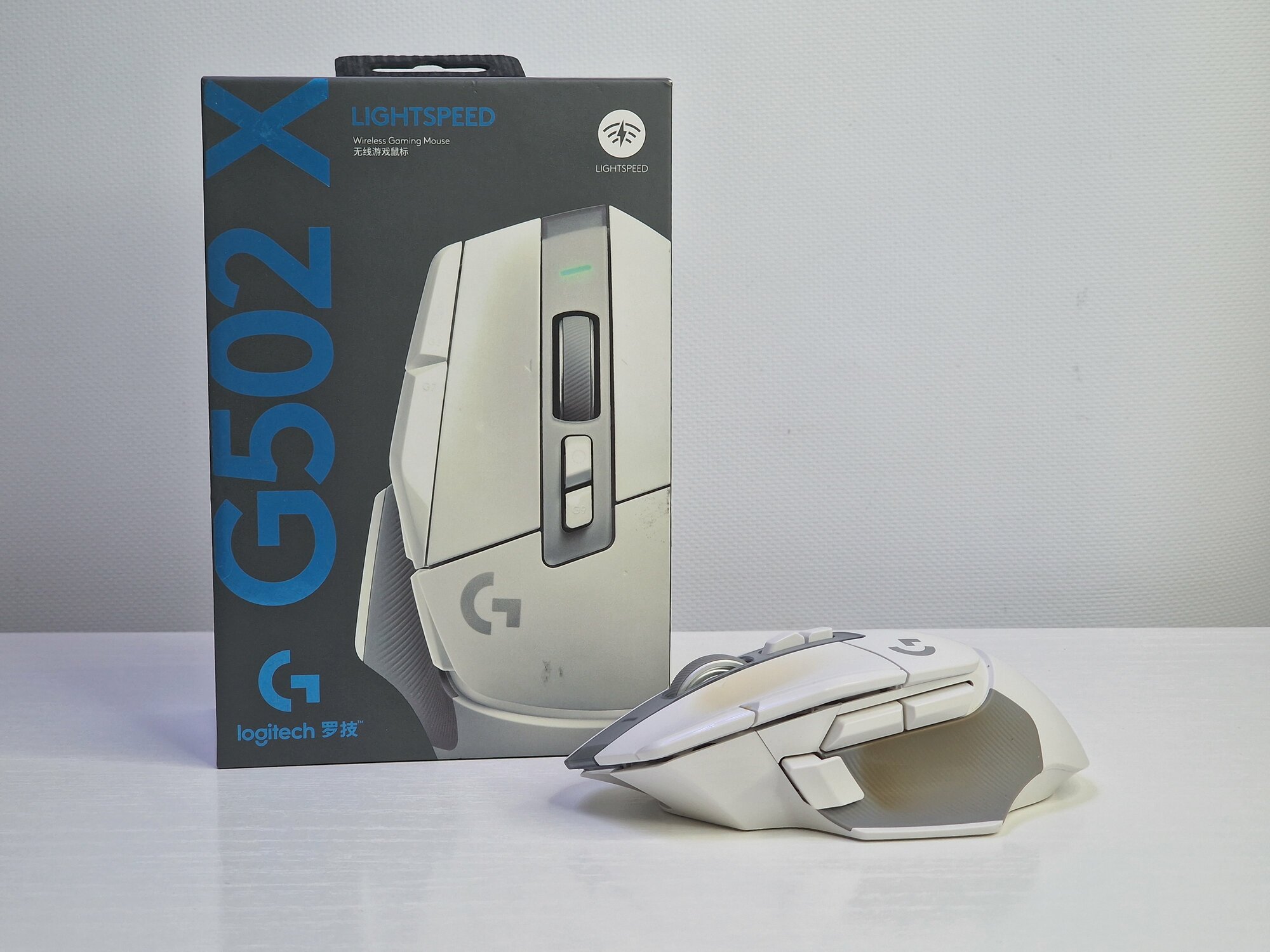 Беспроводная игровая мышь Logitech G G502 X Lightspeed, белый