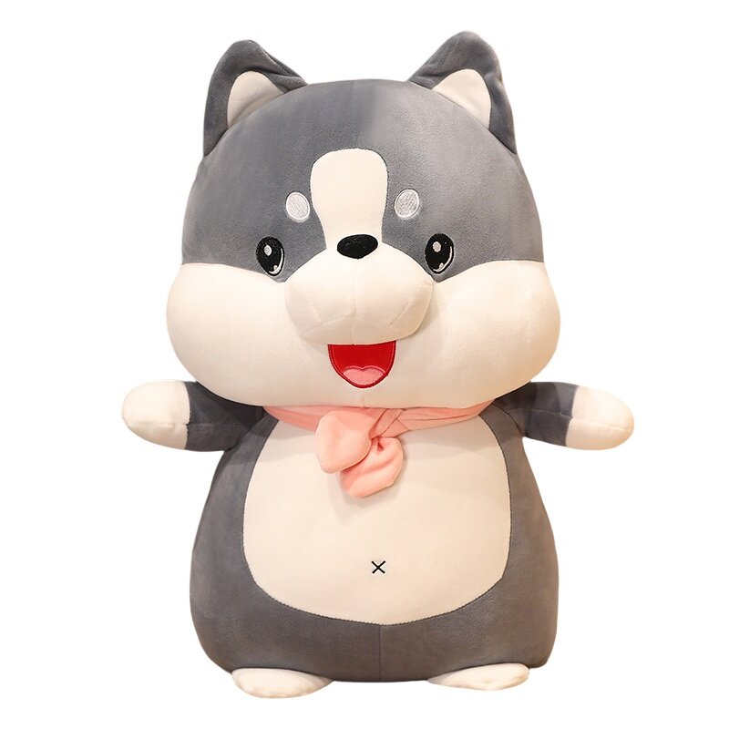 Игрушка-собачка унисекс PIQIANQIAN Сиба-ину, Husky, 40CM EU