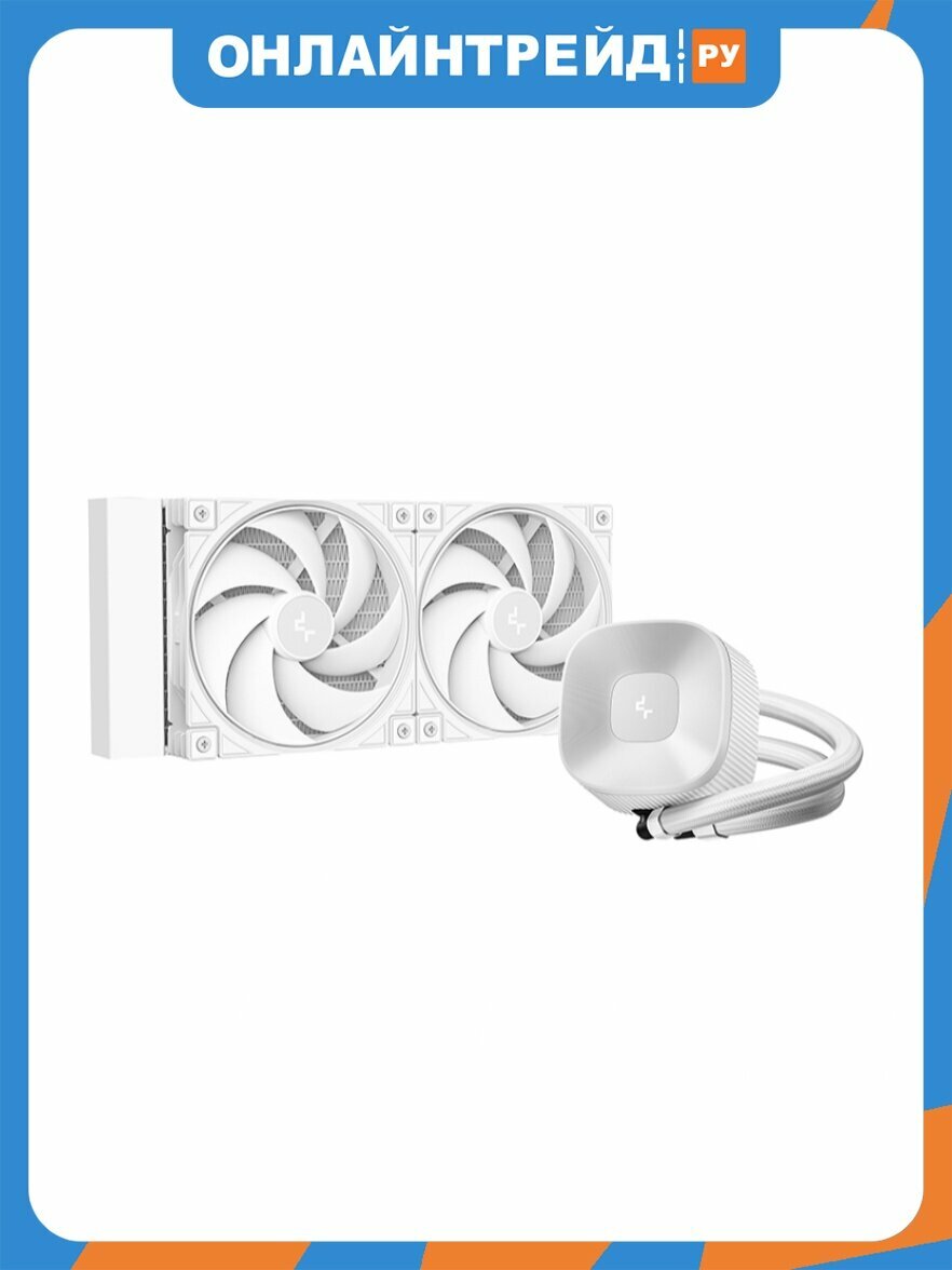 СВО для процессора Deepcool LE240 V2 PURE WHITE (R-LE240PURE-WHLNMD-G-1)