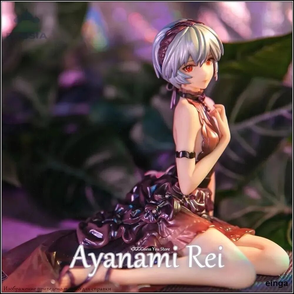 Эксклюзивная фигурка Аянами Рей 1/7 Шепот цветка, 18 см, ABS пластик