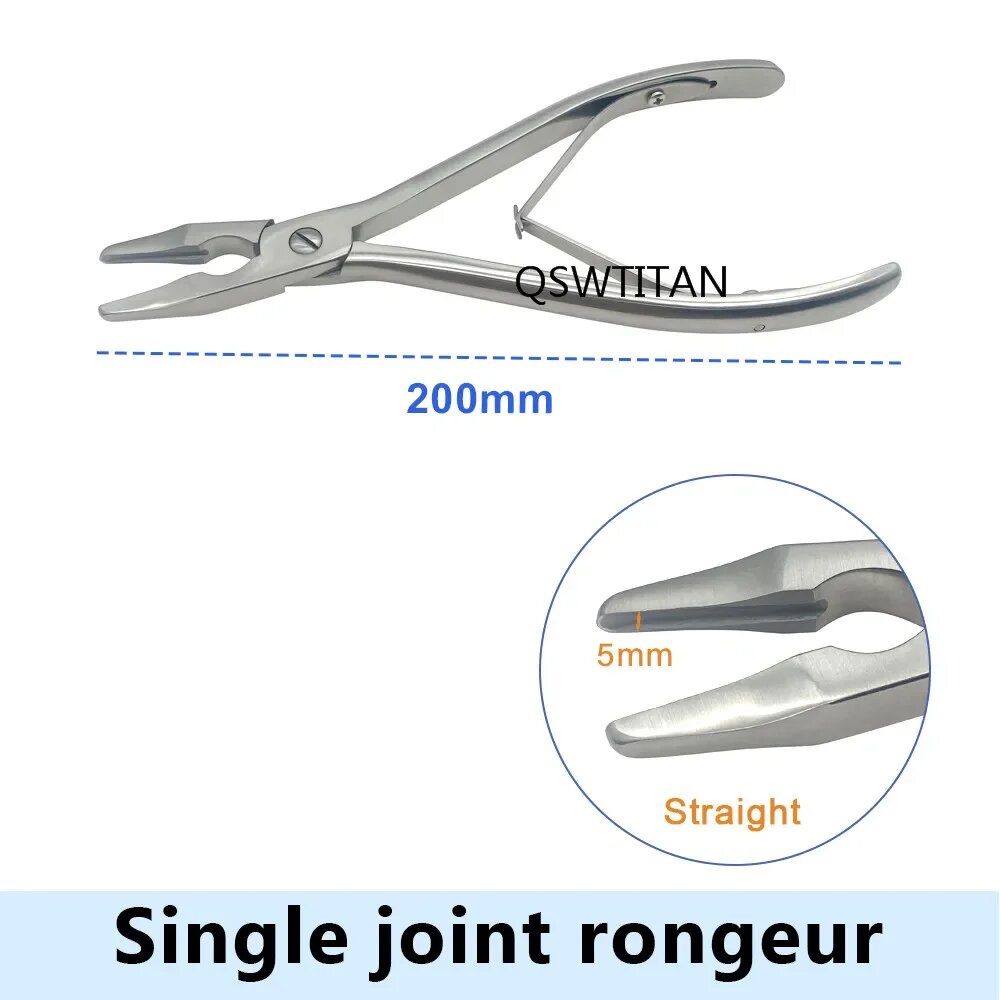 Ронжёр ортопедический, 200 мм, Straight 5mm