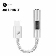 JCALLY JM6Pro 2, тип-C до 3,5 мм, двойной ЦАП CX31993 MAX97220, цифровой аудиоусилитель для наушников, Hi-Fi ЦАП, адаптер для мобильной гарнитуры