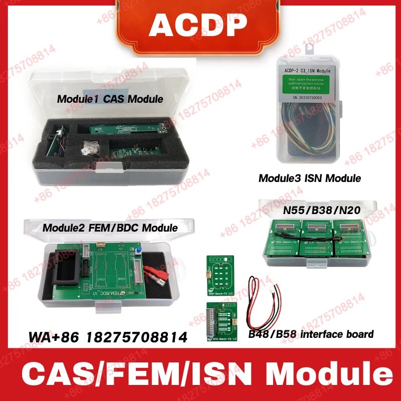 ACDP Module 1 CAS, Module 2 FEM/BDC, Module 3 ISN, B48/B58