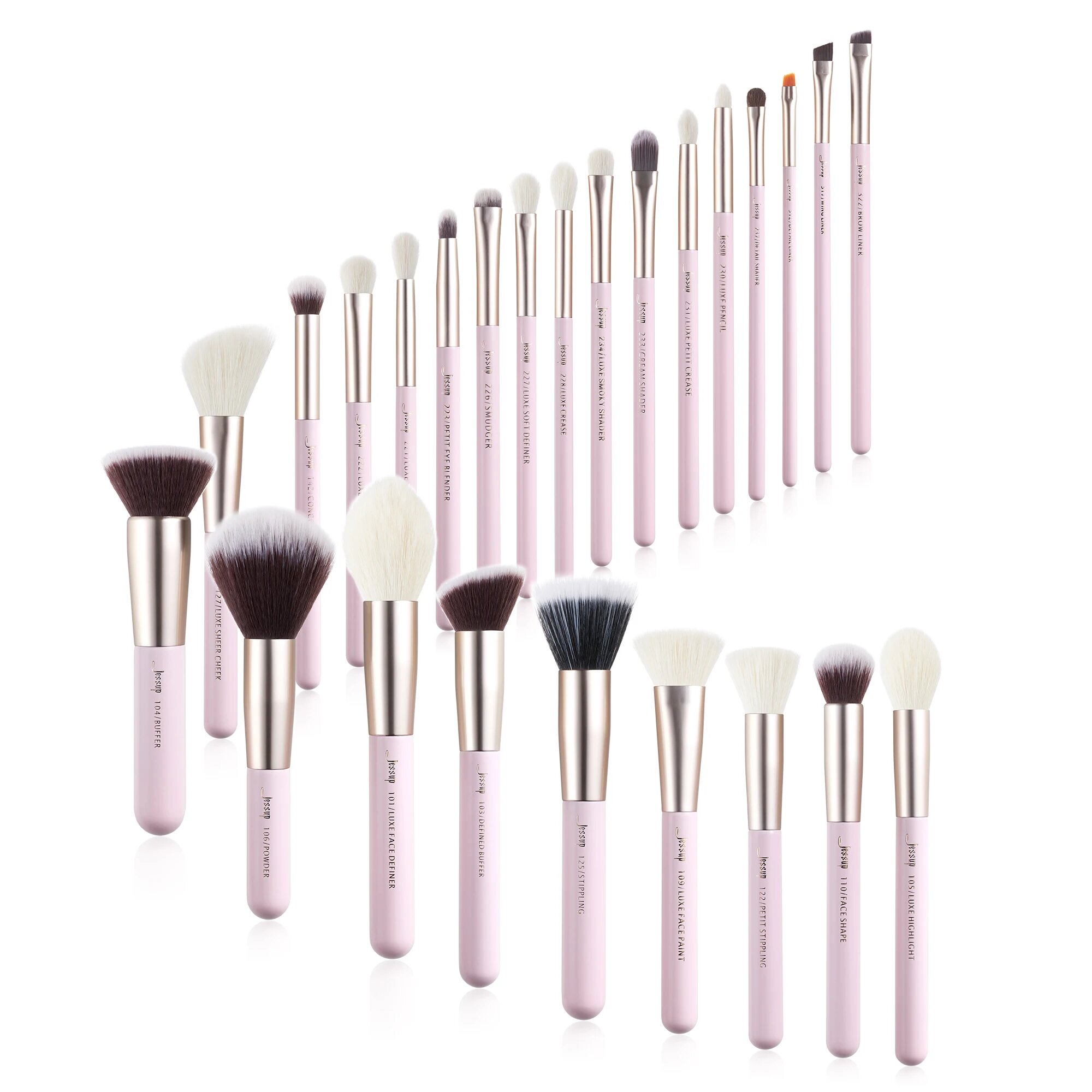 Jessup набор кистей для макияжа 25 шт. G7-T290-25PCS