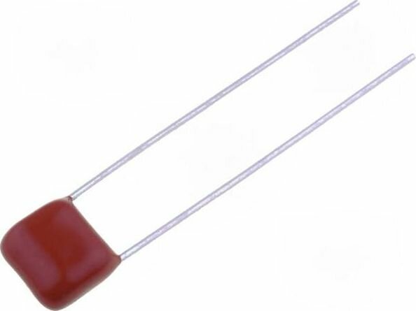 Jb Capacitors JFH02A104K050000B Конденсатор полиэфирный, 100нФ, 100VDC, Шаг 5мм, 10%, 7,5x7x4мм, 1шт