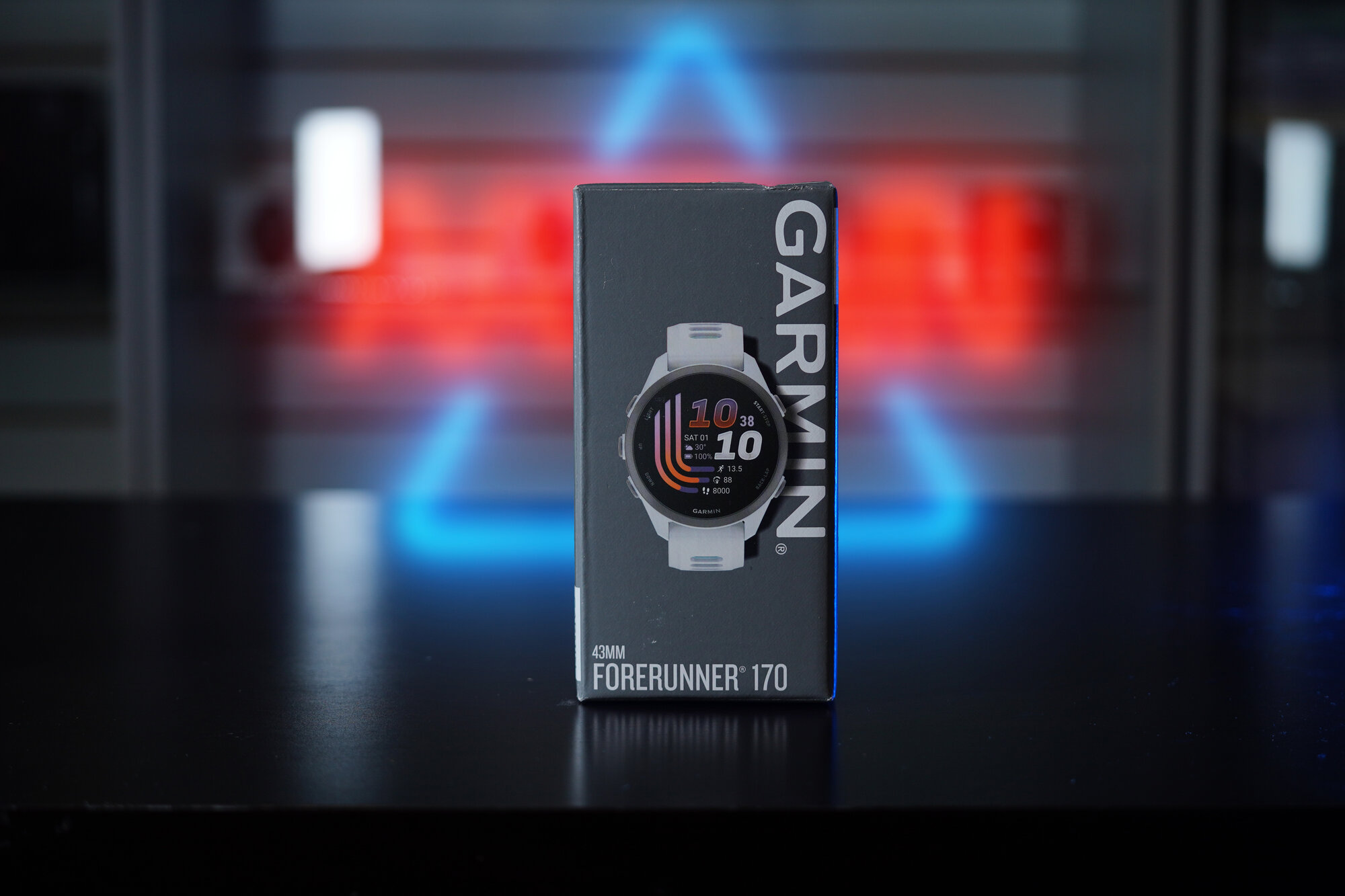 Умные смарт-часы Garmin Forerunner 170 Whitestone/Cloud Blue Band