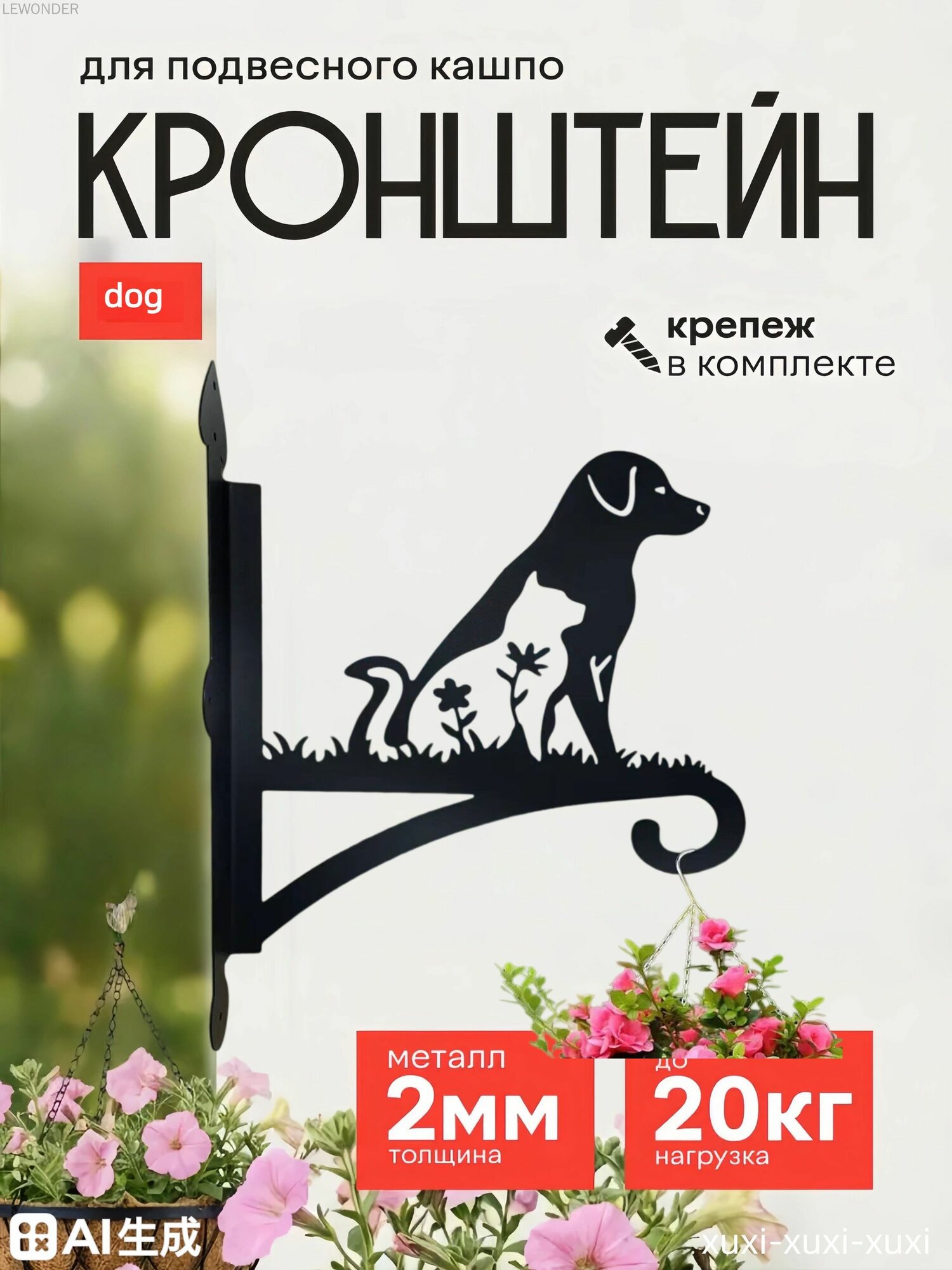 Кронштейн для кашпо 1 шт