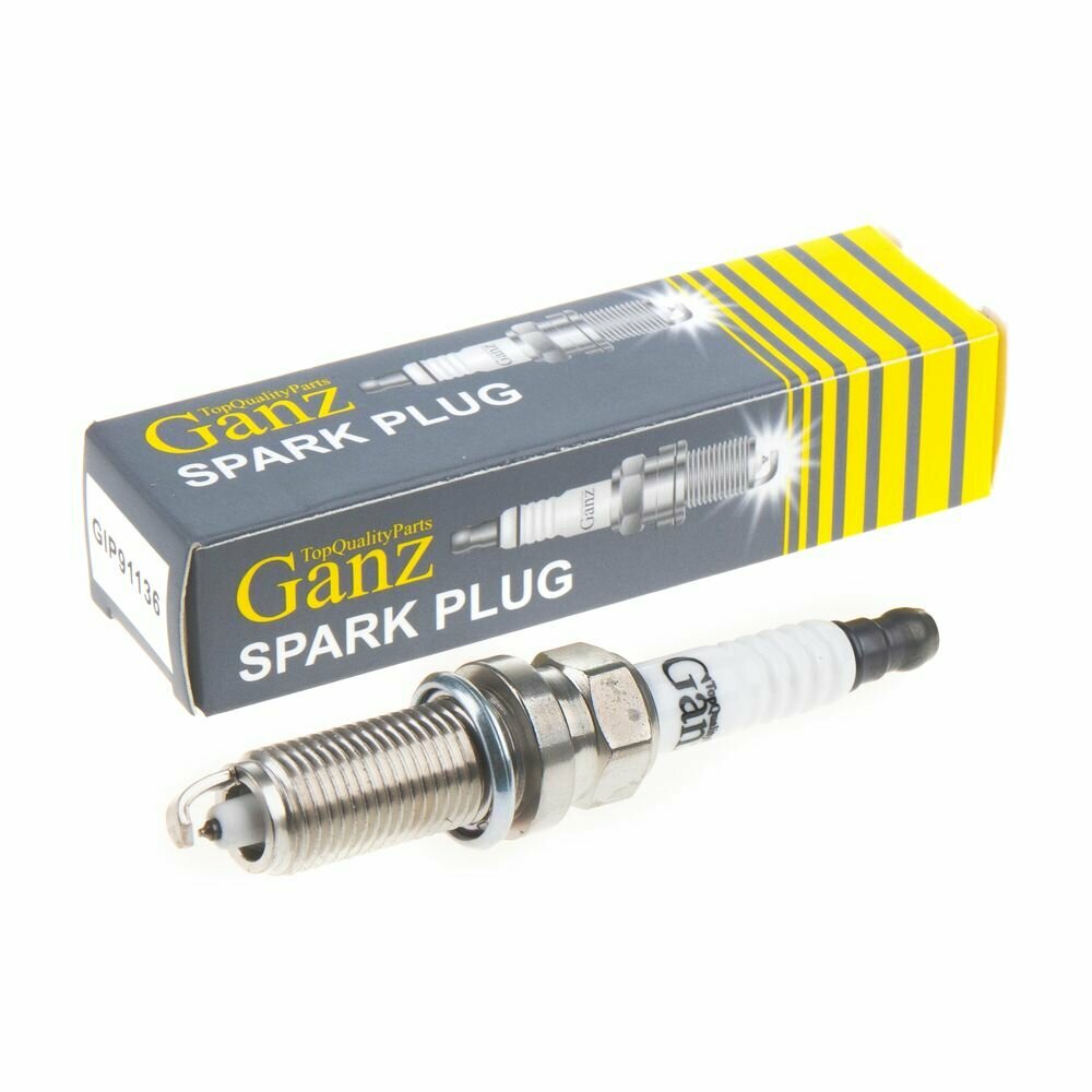 GANZ Свеча зажигания Platinum (91136/PLZKAR6A11) для NISSAN/INFINITI/RENAULT (ключ 14) GIP91136