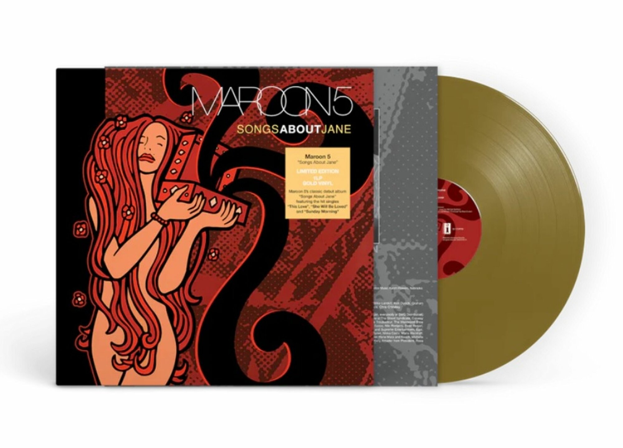 Виниловая пластинка Maroon 5 - Songs About Jane (Limited Edition) (Gold Vinyl) (LP) (1 LP)