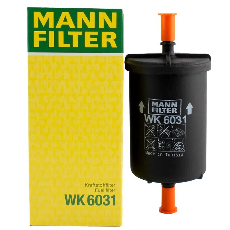 Топливный фильтр MANN FILTER WK6031M для PEUGEOT 206 207 3008 308 406 407 SMART City-Coupé Fortwo CITROEN C3/4/5/6 DS3/4/5 9647867780