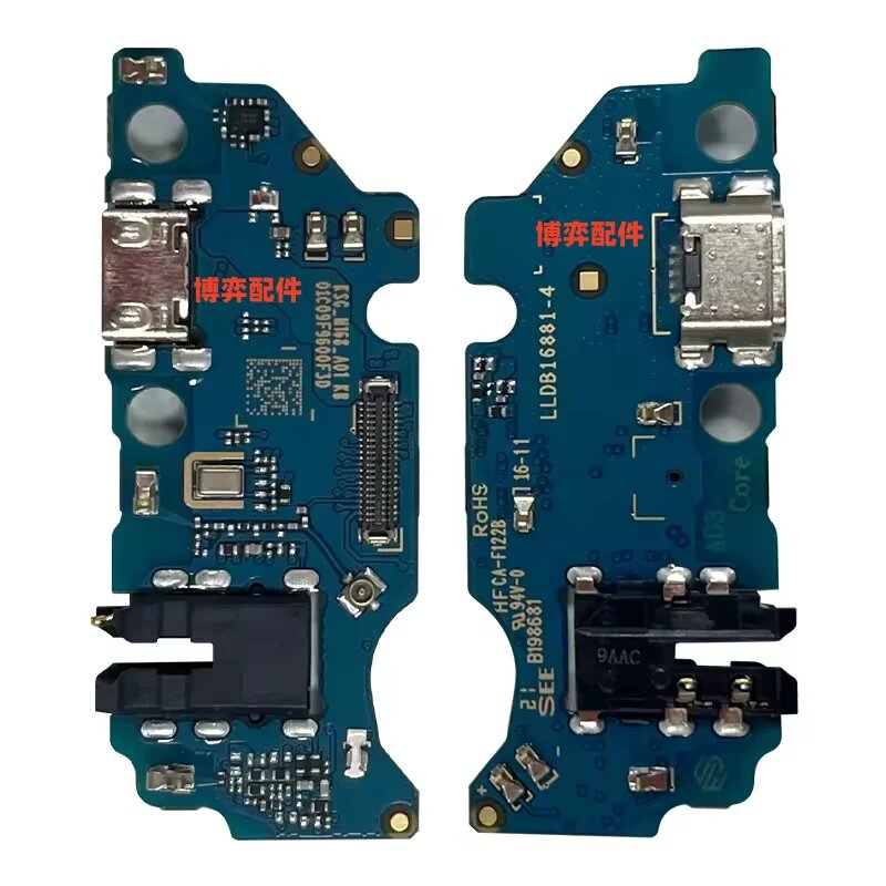 Плата аудио зарядного порта телефона для Samsung Galaxy A03 CORE A032F, USB-порт, док-станция, зарядный гибкий кабель