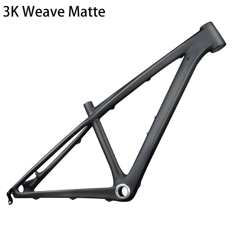 Карбоновая рама для детского горного велосипеда 26", 14" 3K Weave Matte