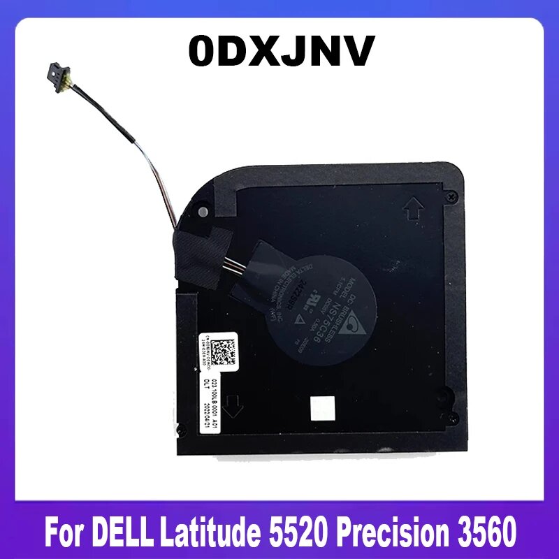 Новый вентилятор для DELL Latitude 5520 Precision 3560