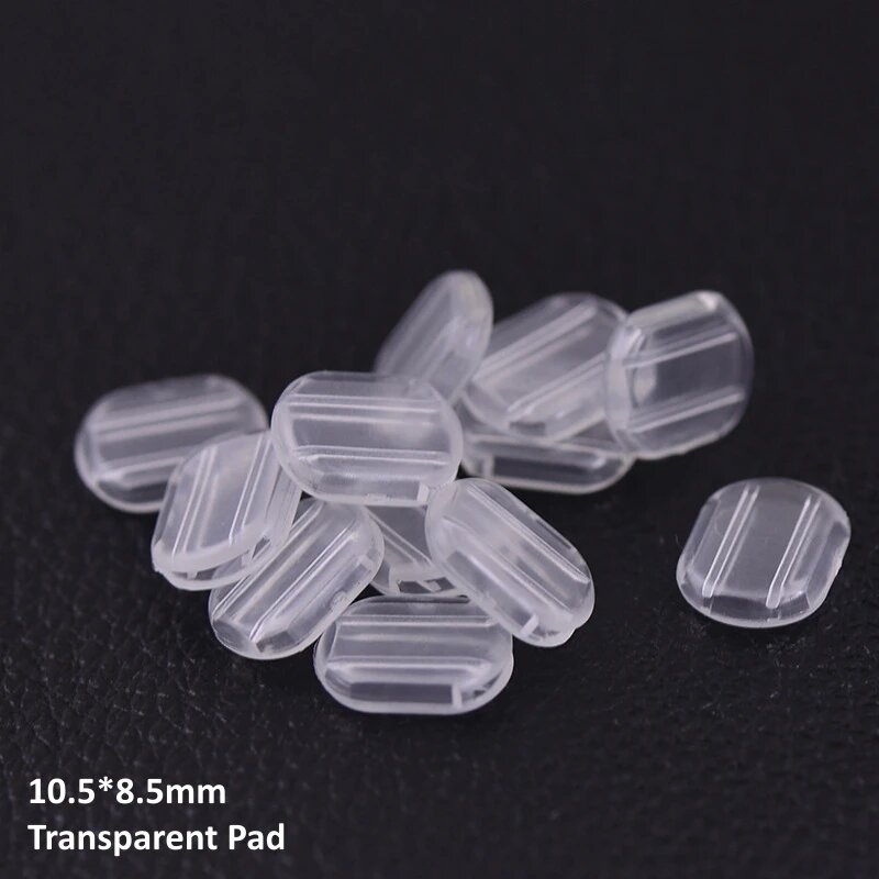 BoYuTe Медные клипсы для ушей 9-10-15 мм Белый, Crystal 10.5x8.5mm