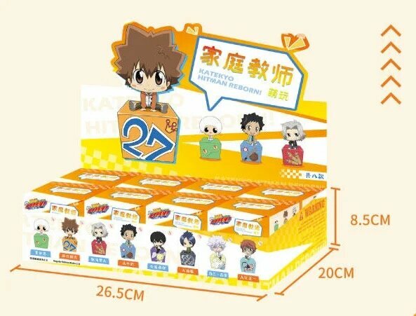 Фигурки Katekyo Hitman Reborn! Bandai, набор 8 шт.