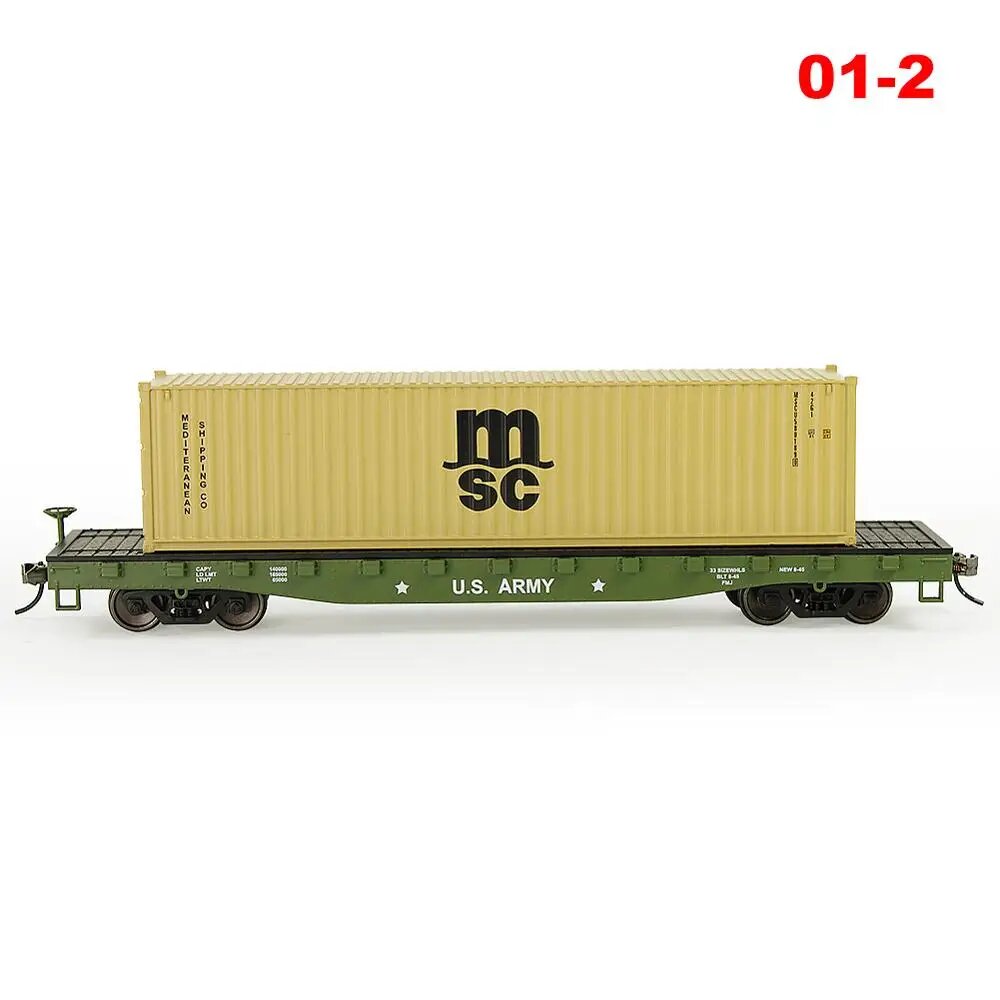 Набор поездов Evemodel HO 1:87 Площадка с контейнером 012
