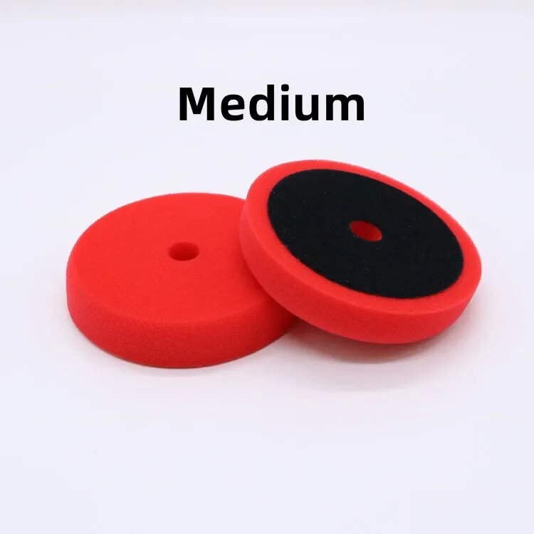 Губки для полировки автомобиля 6inch150mm 3pcs Red