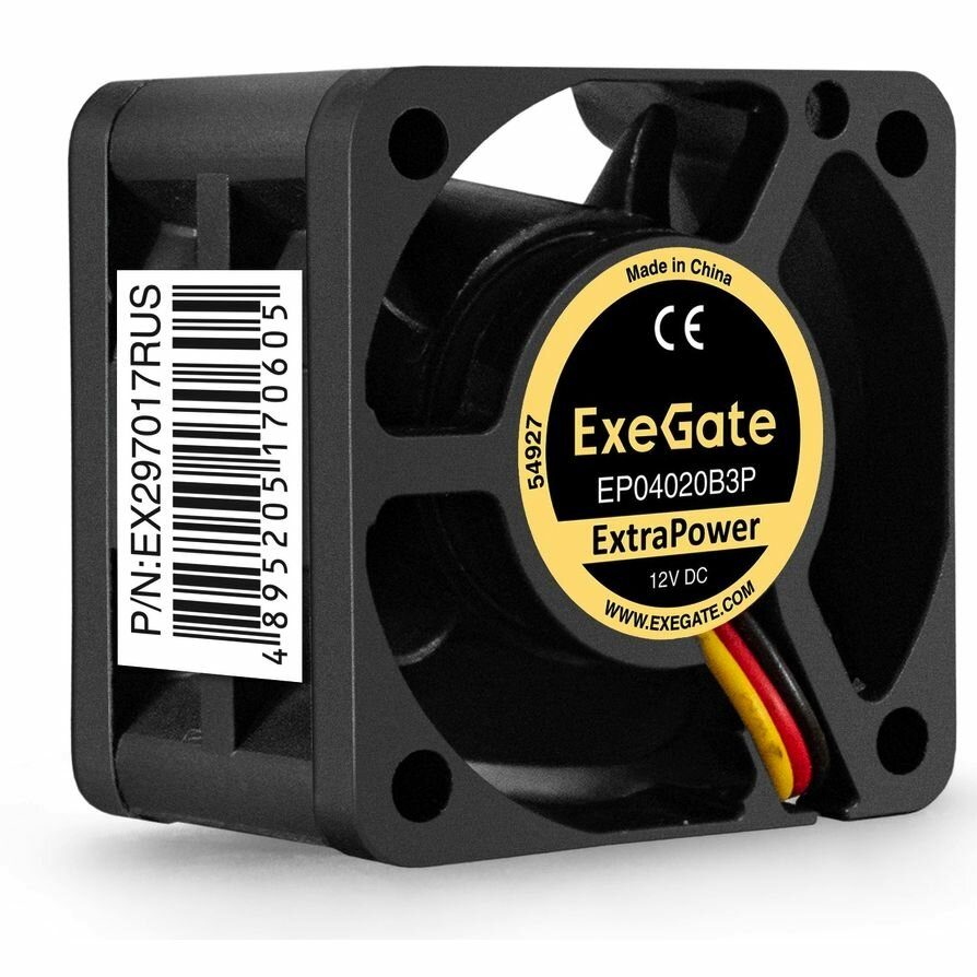 Корпусный вентилятор ExeGate EX297017RUS 40 мм