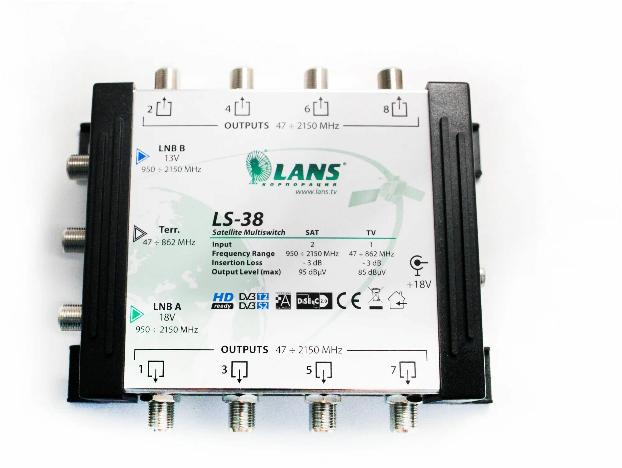 Мультисвитч LANS LST - LS38