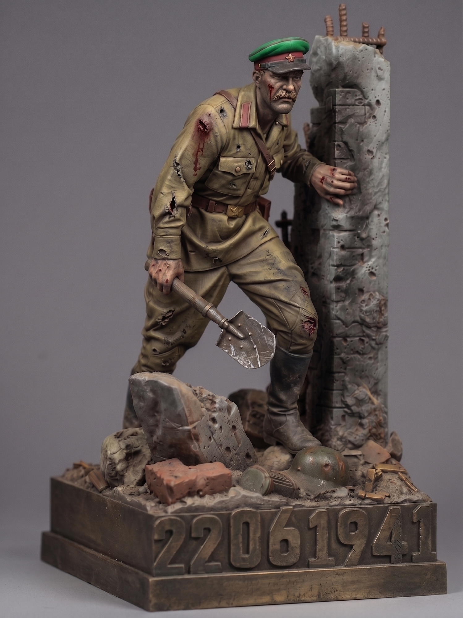 Фигурка "Начальник погранзаставы", в масштабе 1/35 (51 мм), ТС "Wolf Xpam"